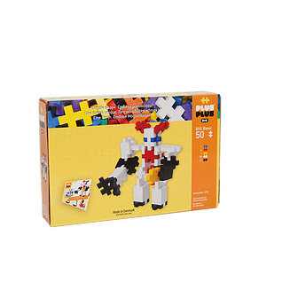 Plus-Plus, Midi Basic - 50 szt. - Robot - MagiaPolnocy.pl