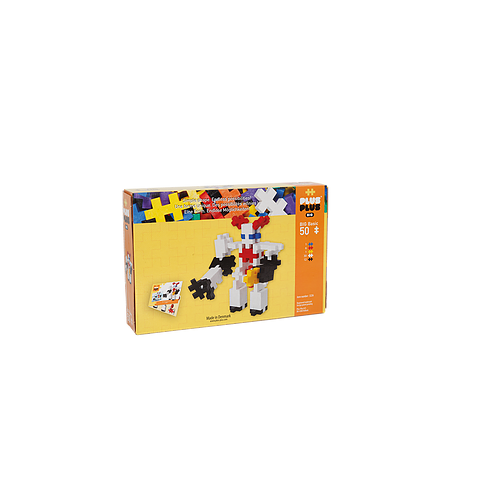 Plus-Plus, Midi Basic - 50 szt. - Robot - MagiaPolnocy.pl